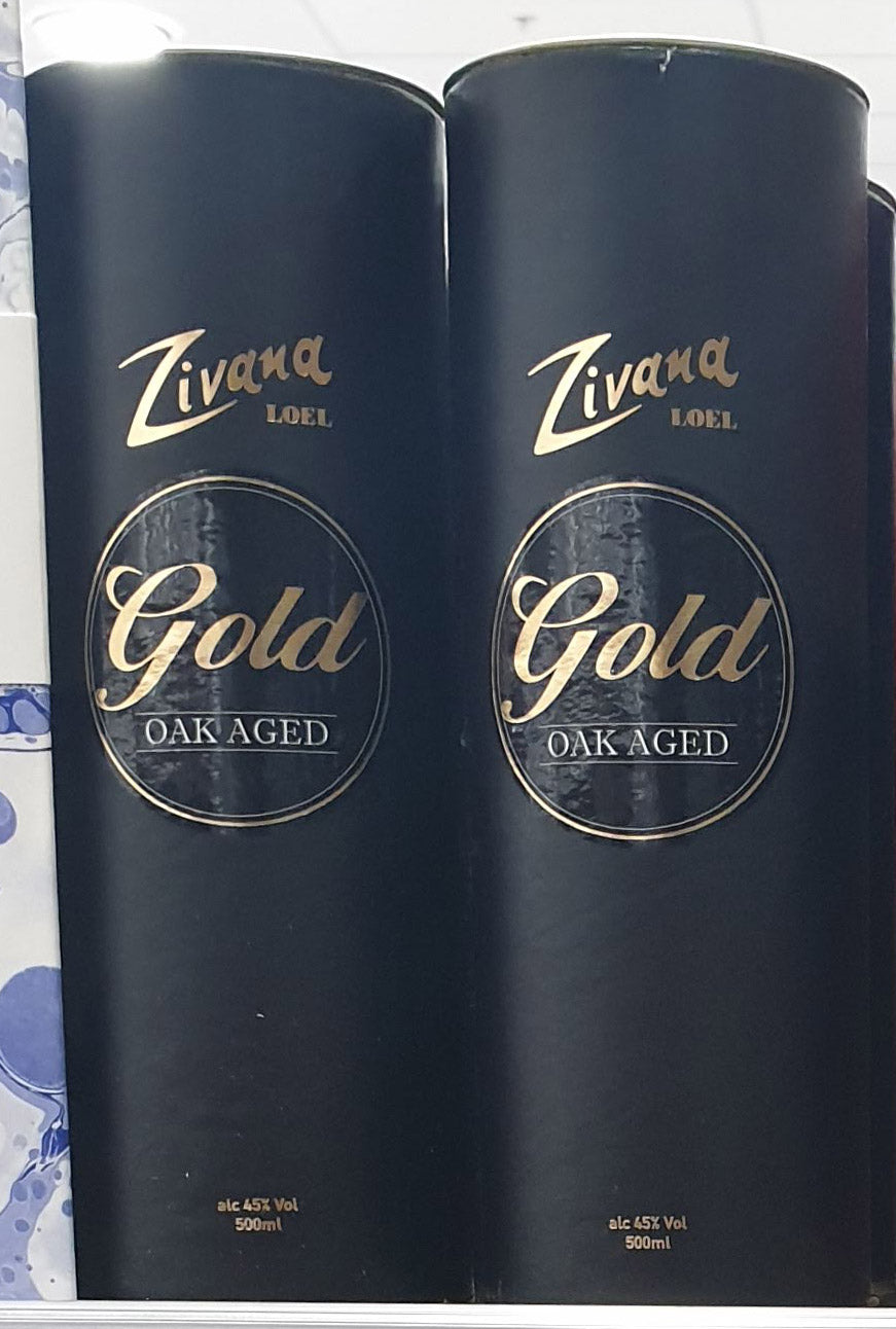 Zivania Zivana LOEL Gold Oak Aged 500ml – Products from Cyprus